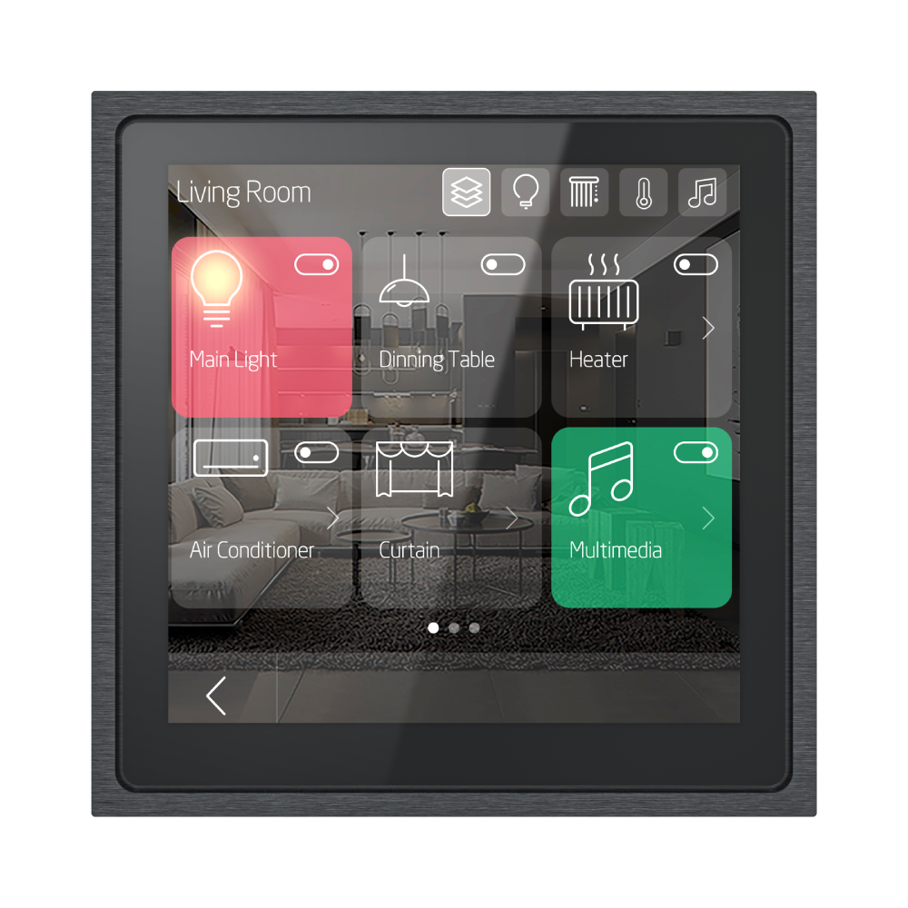 INS4SQ - Inspinia SQ 4" Room Controller - True Tekno